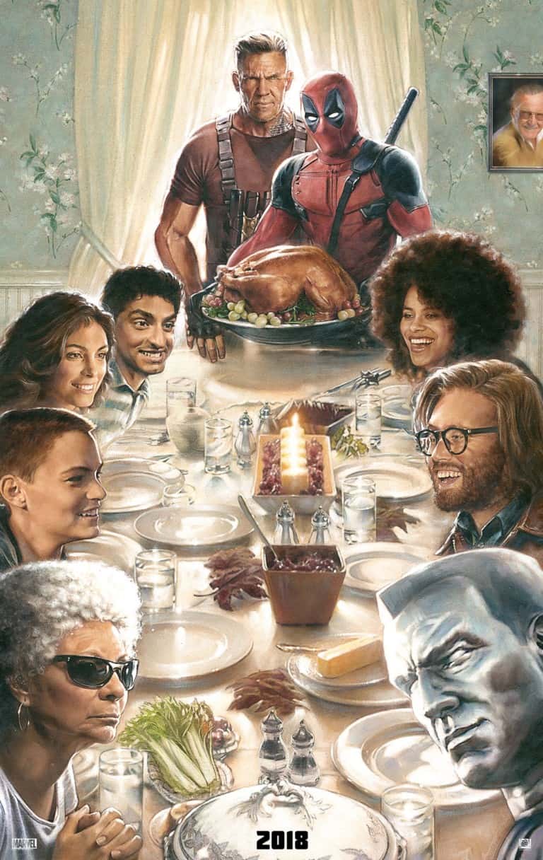Erstes „Deadpool 2“ Poster bringt die gesamte Besetzung für ein ...